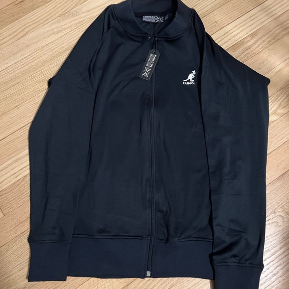 Kangol | Jackets & Coats | Kangol Mens Black And Grey Jacket | Poshmark